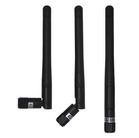 LS-A6 Bendable Antenna 10cm 433MHz RF Transmitter Antenna With Straight ...