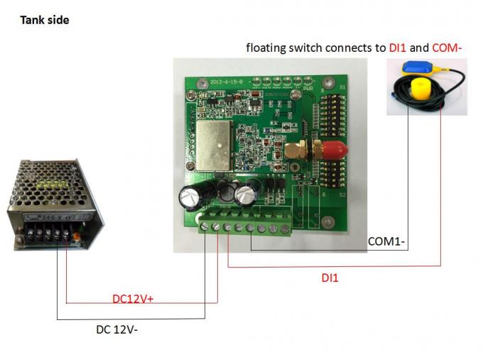 1W Wireless Pump Controller Remote Pump ON OFF Control 2km Embedded ...