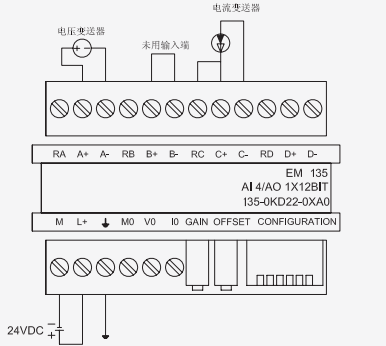 14Bits 8AI PLC Programmable Logic Controller NPN PNP Input NC Output